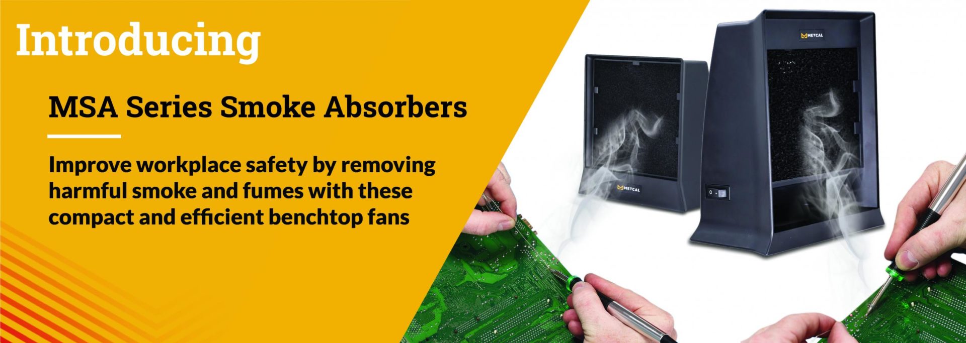 MSA Series | Solder Connection | Metcal Smoke Absorbers