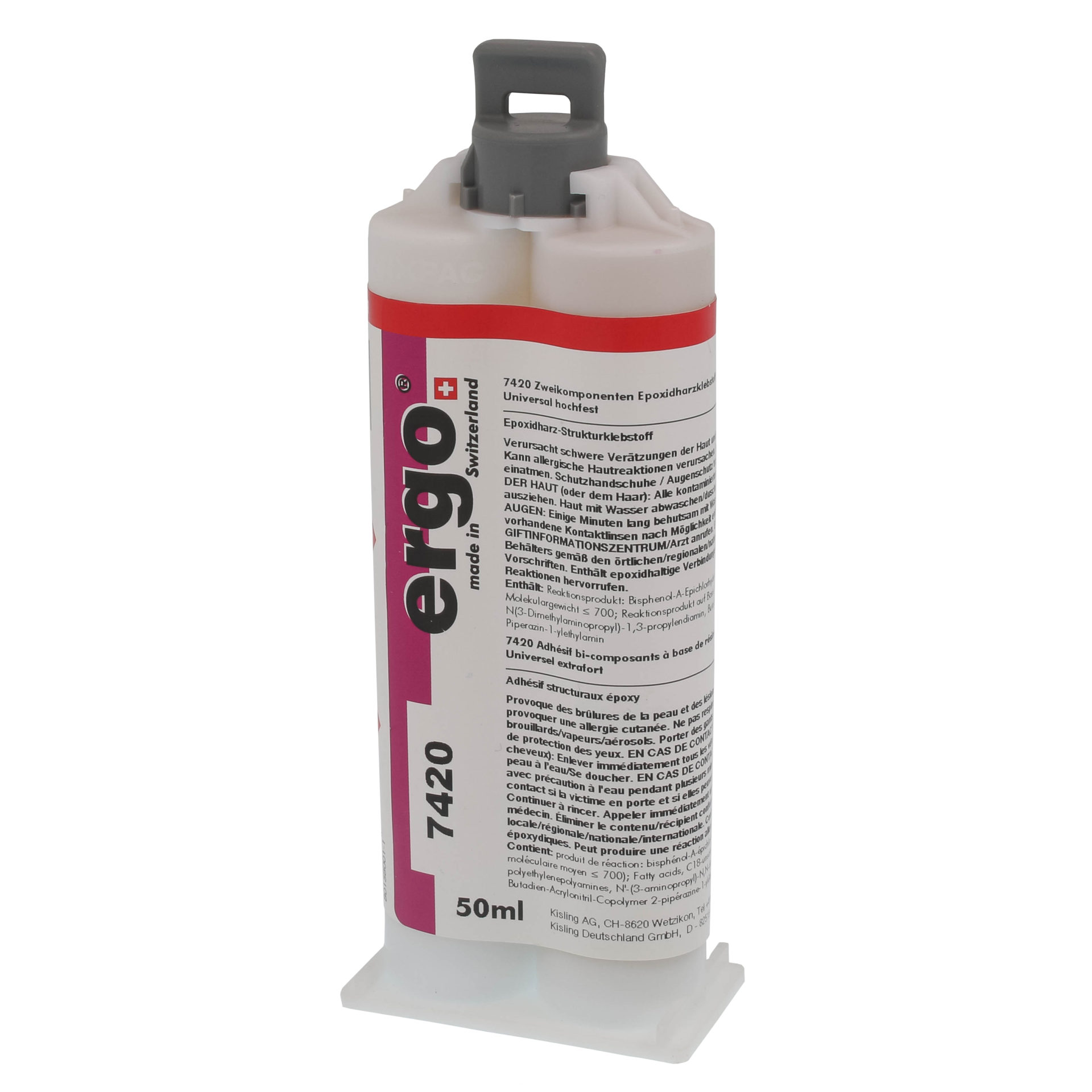 ERGO® 7420 TWO-PART RAPID EPOXY RESIN - Solder Connection