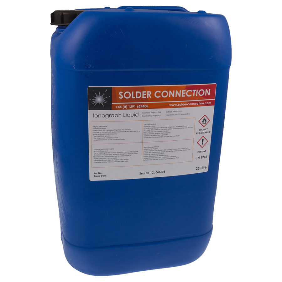 TSC IONOGRAPH 75/25 TEST FLUID - Solder Connection