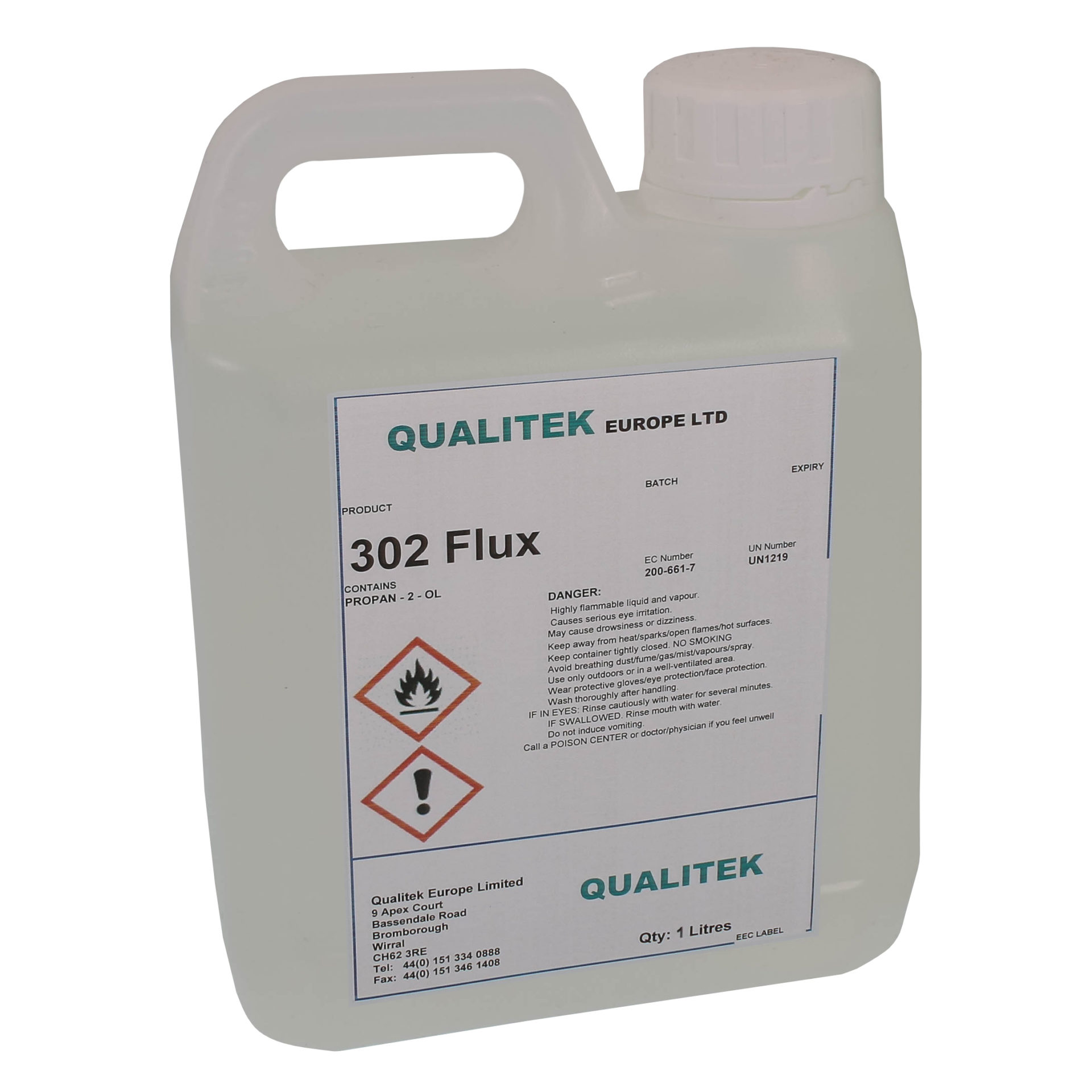 QUALITEK 302 NO CLEAN FLUX - Solder Connection