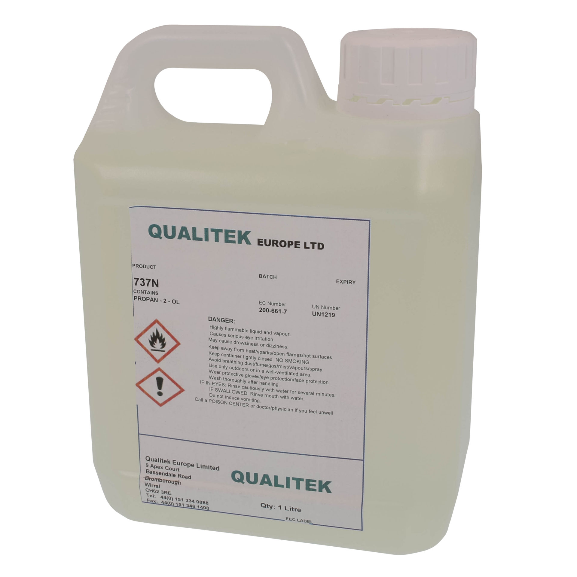 QUALITEK 737N WATER SOLUBLE FLUX - Solder Connection