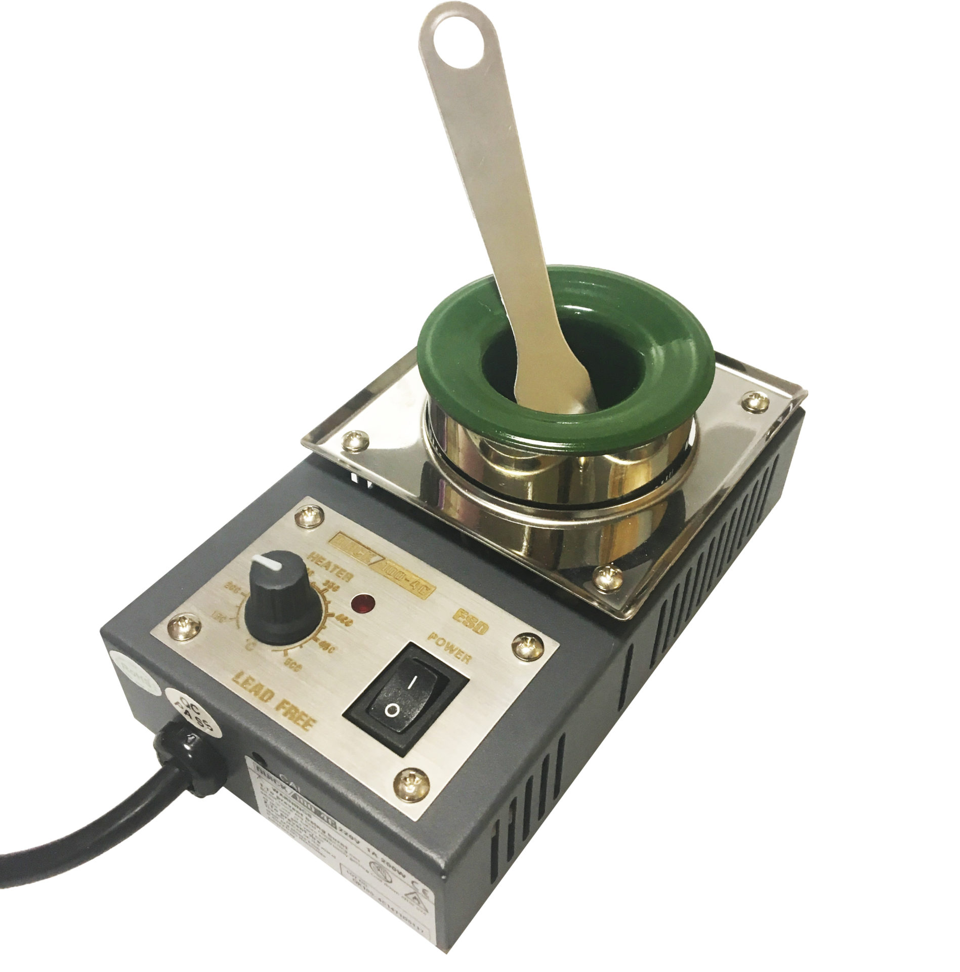 100-4C SOLDER DIPPING POT - Solder Connection