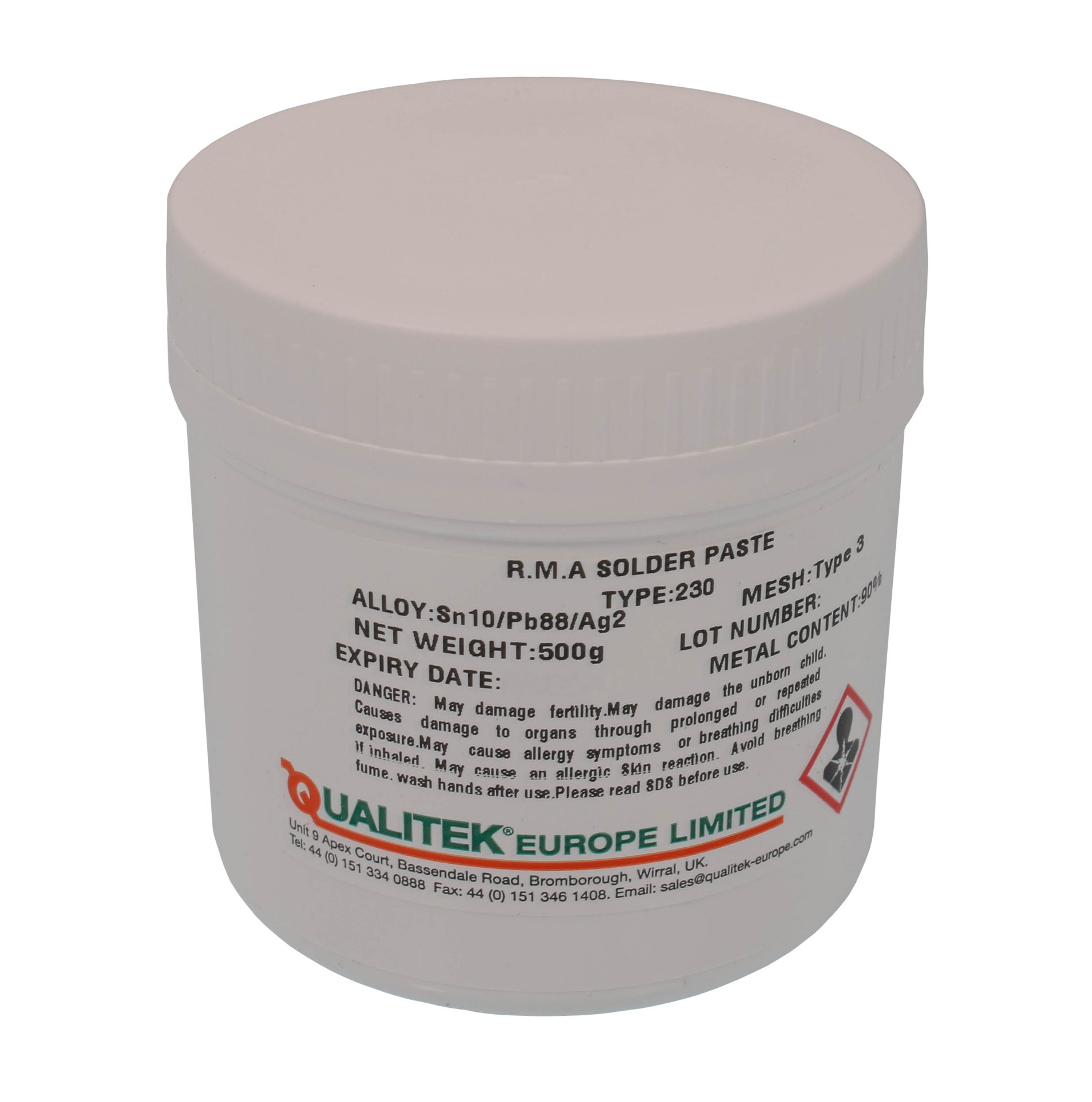 DELTA 230 RMA SOLDER PASTE - Solder Connection
