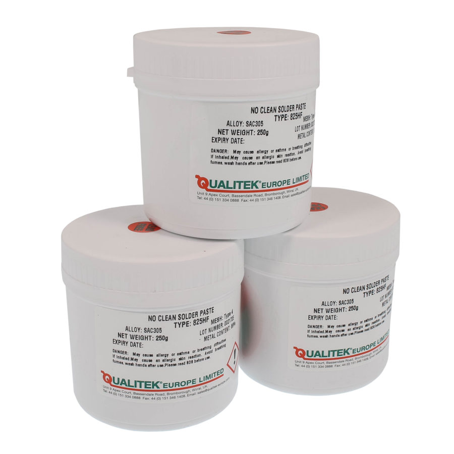 DELTA 825HF NO CLEAN SOLDER PASTE - Solder Connection