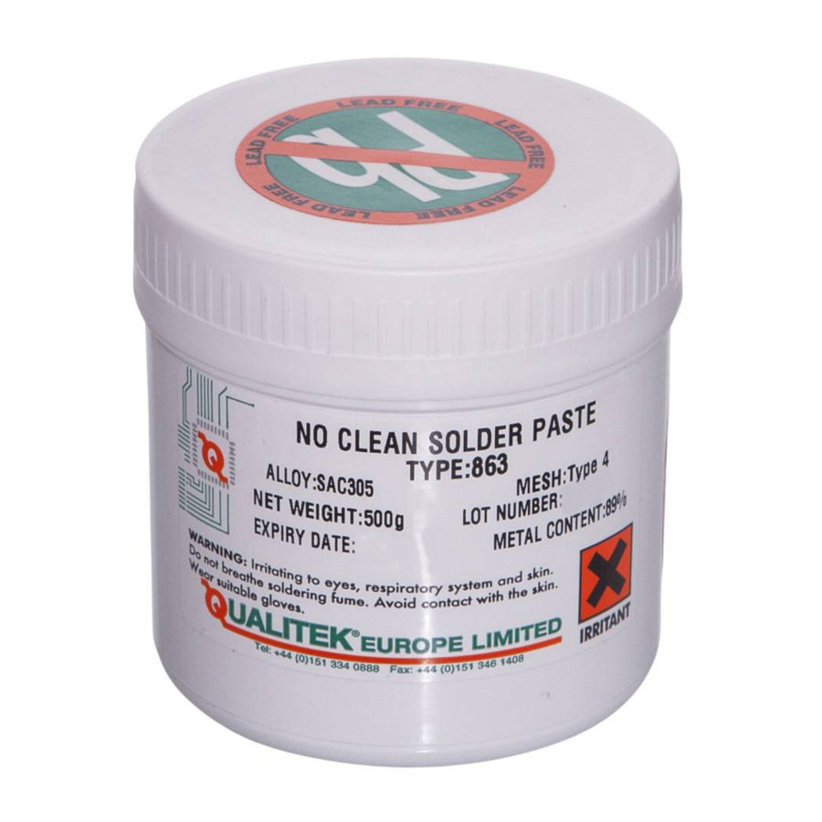 DELTA 863 NO CLEAN SOLDER PASTE - Solder Connection