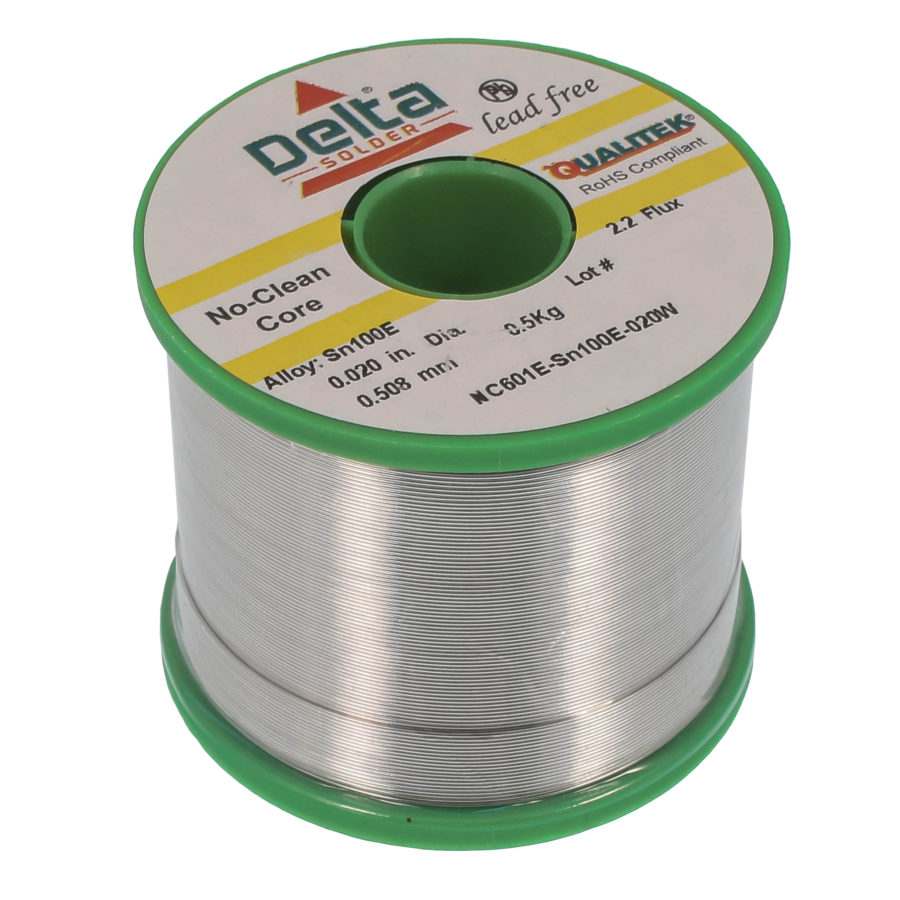 QUALITEK NC601E SN100E 2.2% NO CLEAN SOLDER WIRE - Solder Connection
