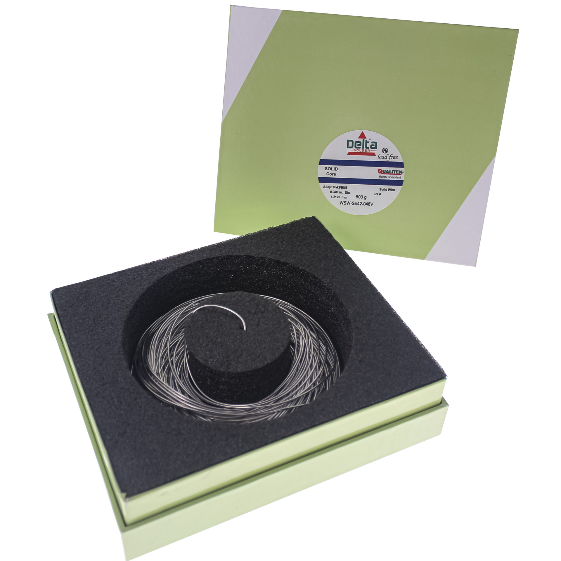 QUALITEK LOW MELT POINT (SN42/BI58) SOLID WIRE - Solder Connection