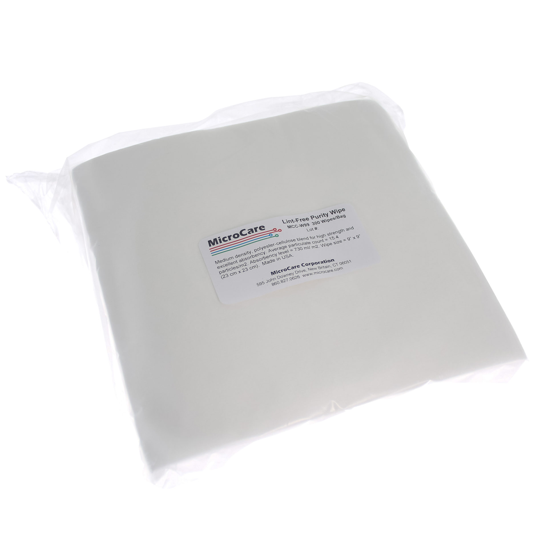 MCC-W99 GENERAL PURPOSE ELECTRONIC DRY WIPES - Solder Connection