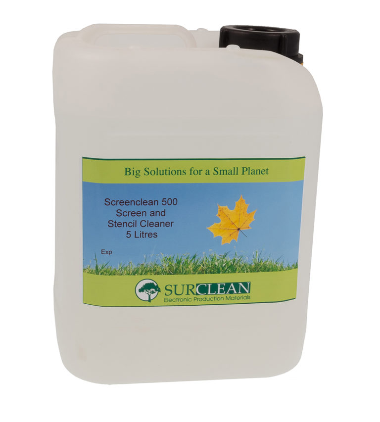 SCREENCLEAN 500 STENCIL CLEANER - Solder Connection