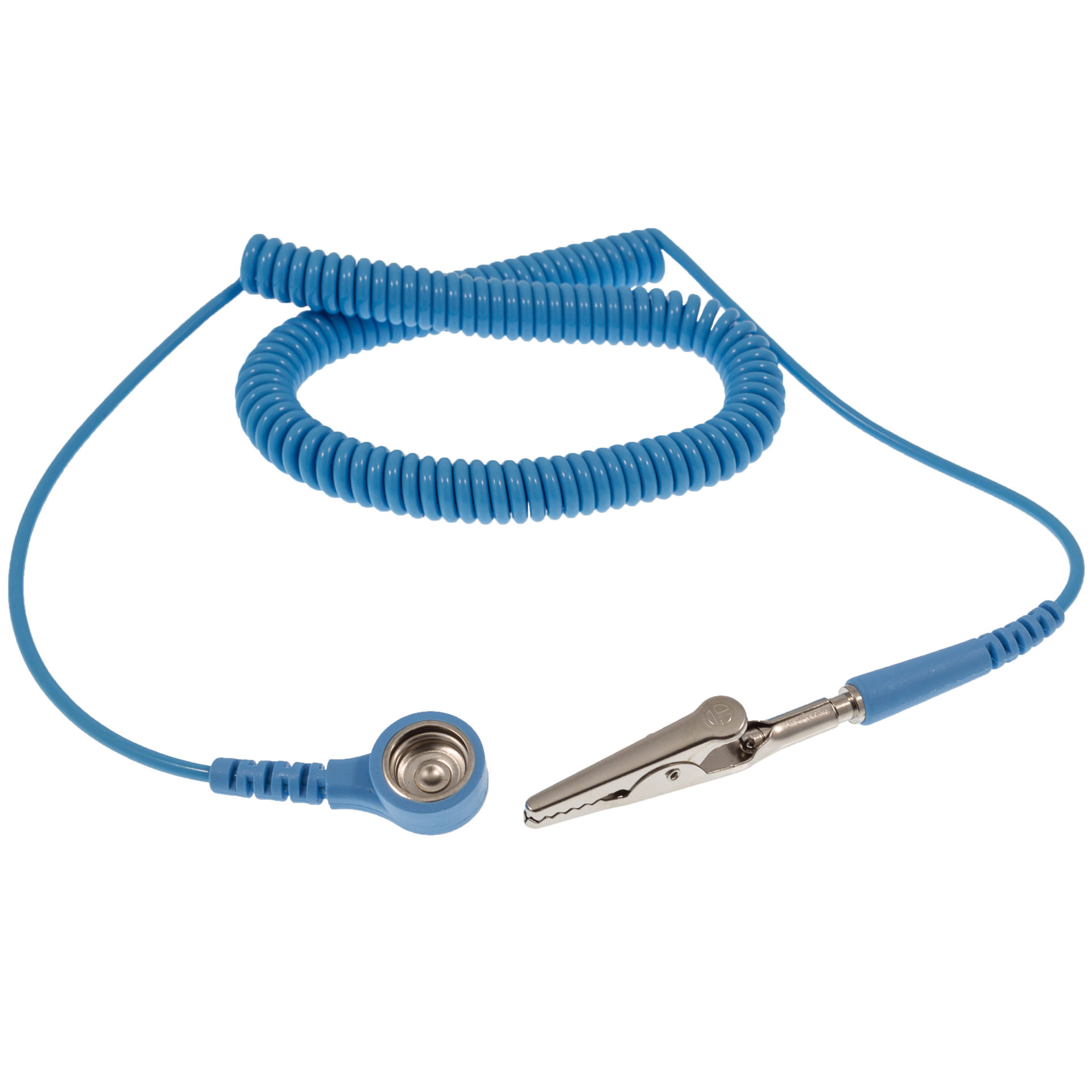 CCJ10 1.8M COIL CORD WITH 10MM STUD-JACK - Solder Connection
