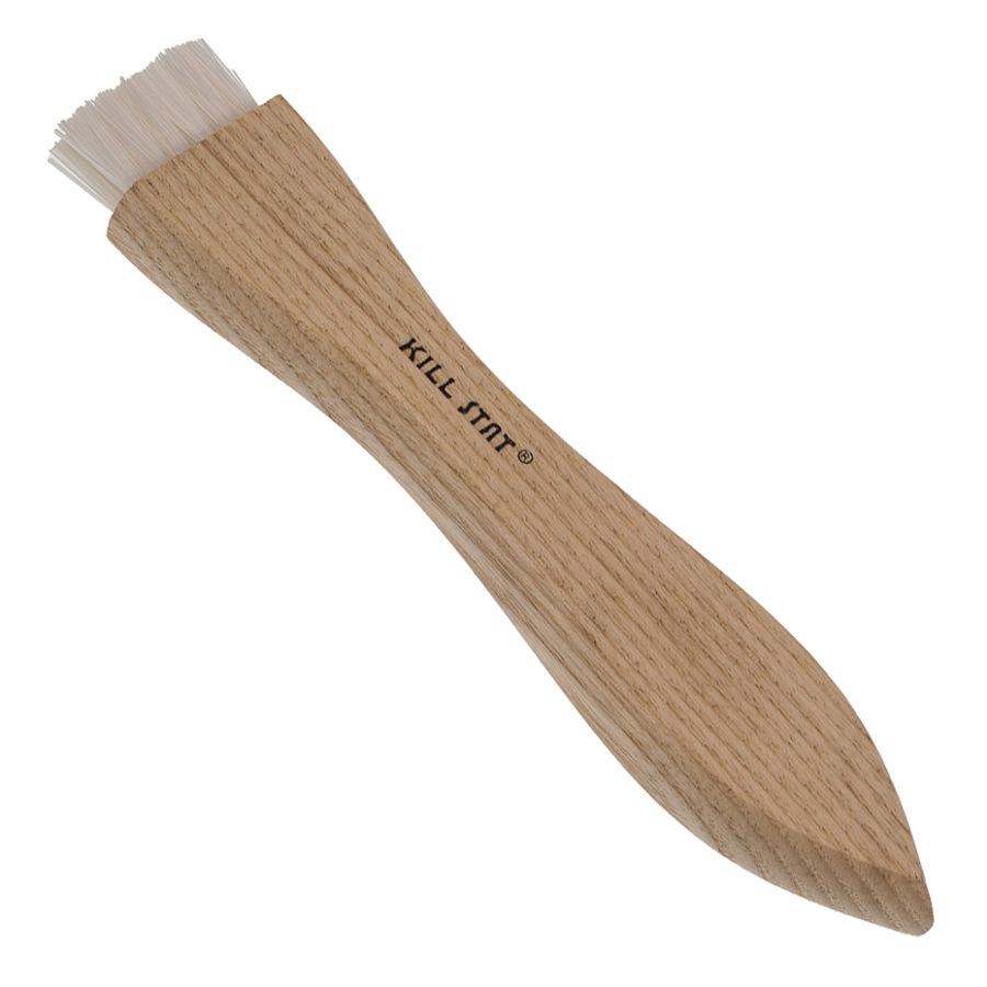 BR4 ESD WOODEN KEYBOARD BRUSH 120MM - Solder Connection