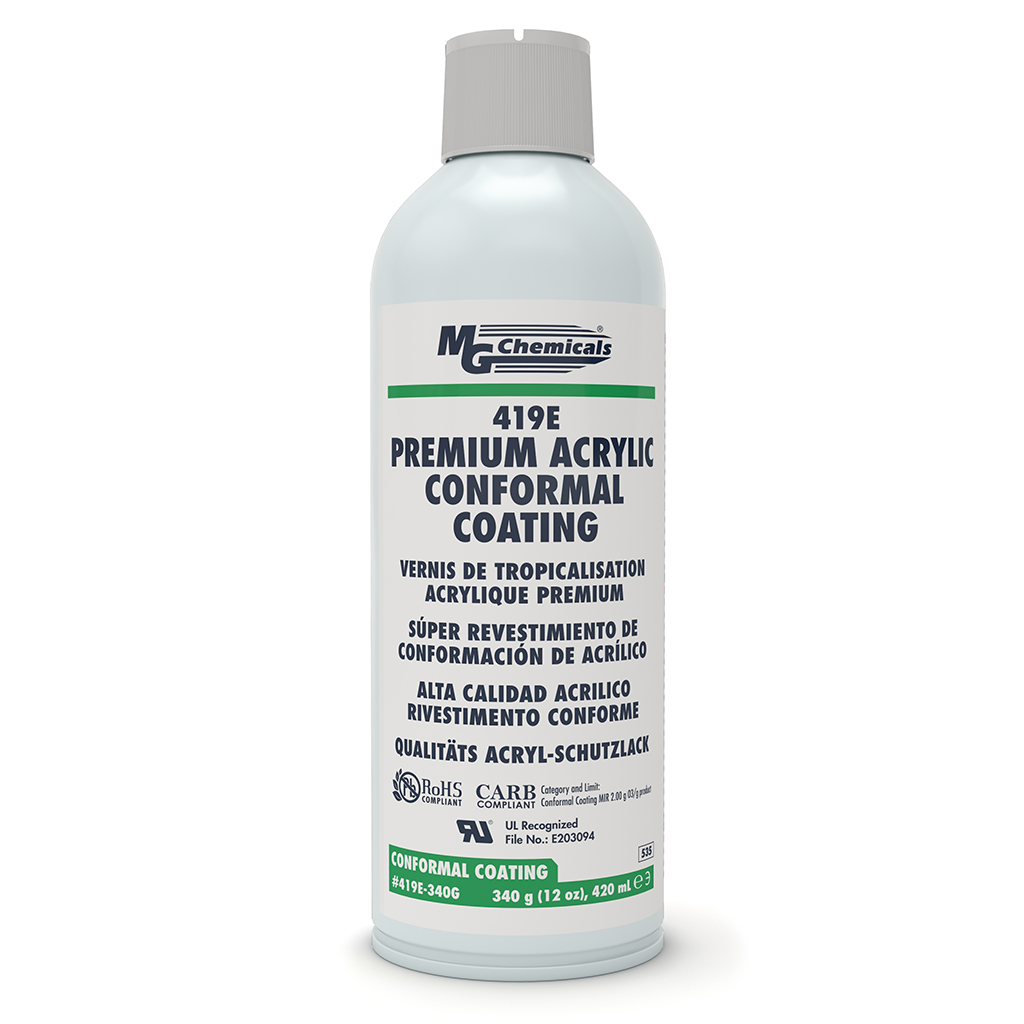 419E PREMIUM ACRYLIC CONFORMAL COATING - Solder Connection