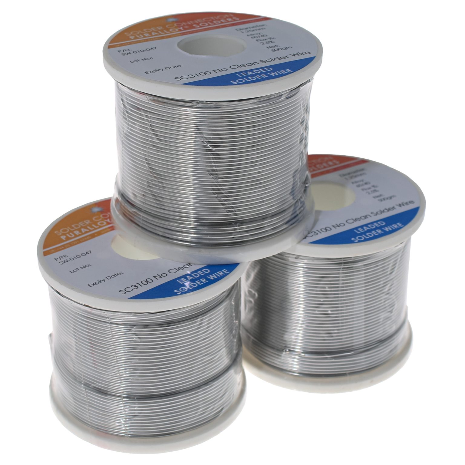 SC3100 60/40 2.5% NO CLEAN SOLDER WIRE - Solder Connection