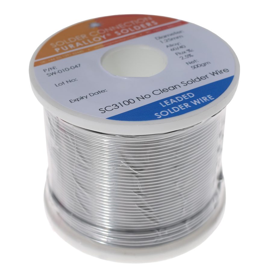 SC3100 60/40 2.5% NO CLEAN SOLDER WIRE - Solder Connection