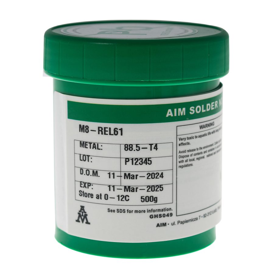 AIM M8 NO CLEAN LEAD-FREE SOLDER PASTE - Solder Connection