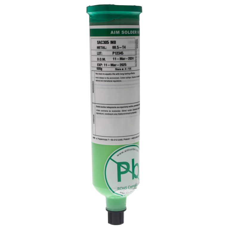 AIM M8 NO CLEAN LEAD-FREE SOLDER PASTE - Solder Connection