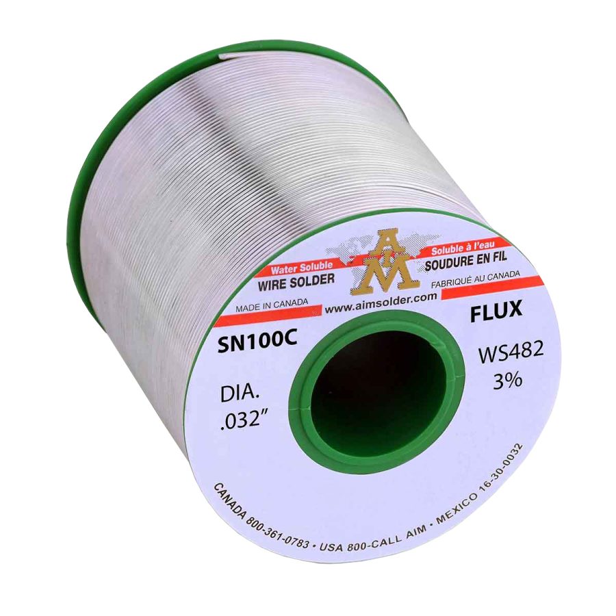 AIM WS482 2% WATER SOLUBLE SOLDER WIRE - Solder Connection