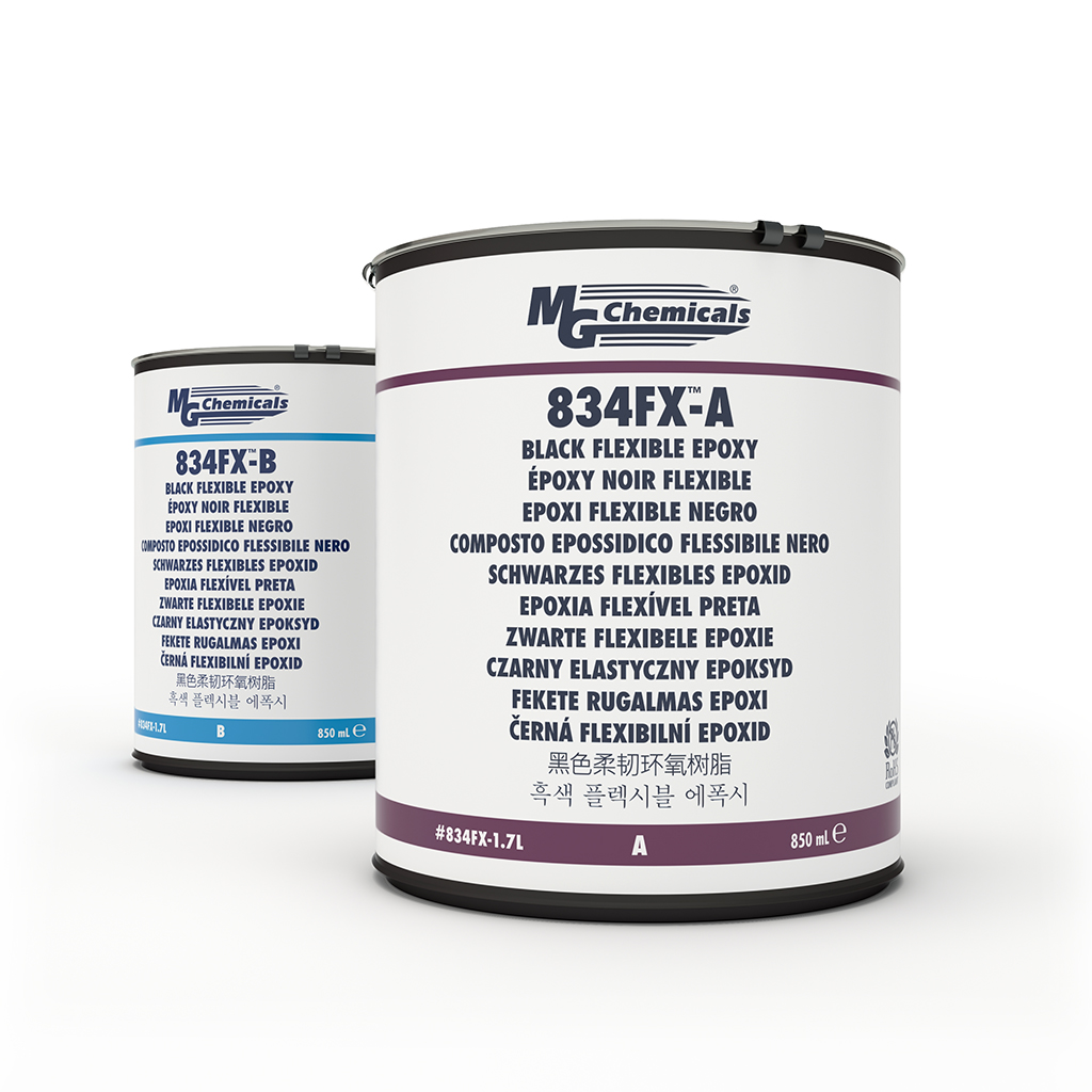 834FX TWO-PART FLAME RETARDANT EPOXY POTTING COMPOUND - Solder Connection