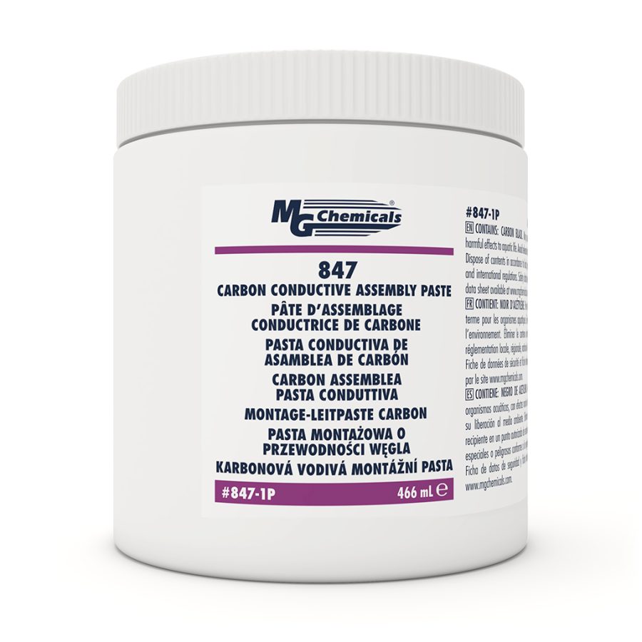 847 CARBON CONDUCTIVE ASSEMBLY PASTE - Solder Connection
