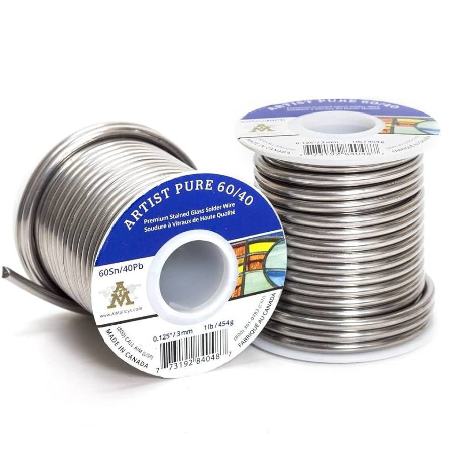 ARTIST PURE 60/40 3.2MM SOLID SOLDER WIRE 454G - Solder Connection