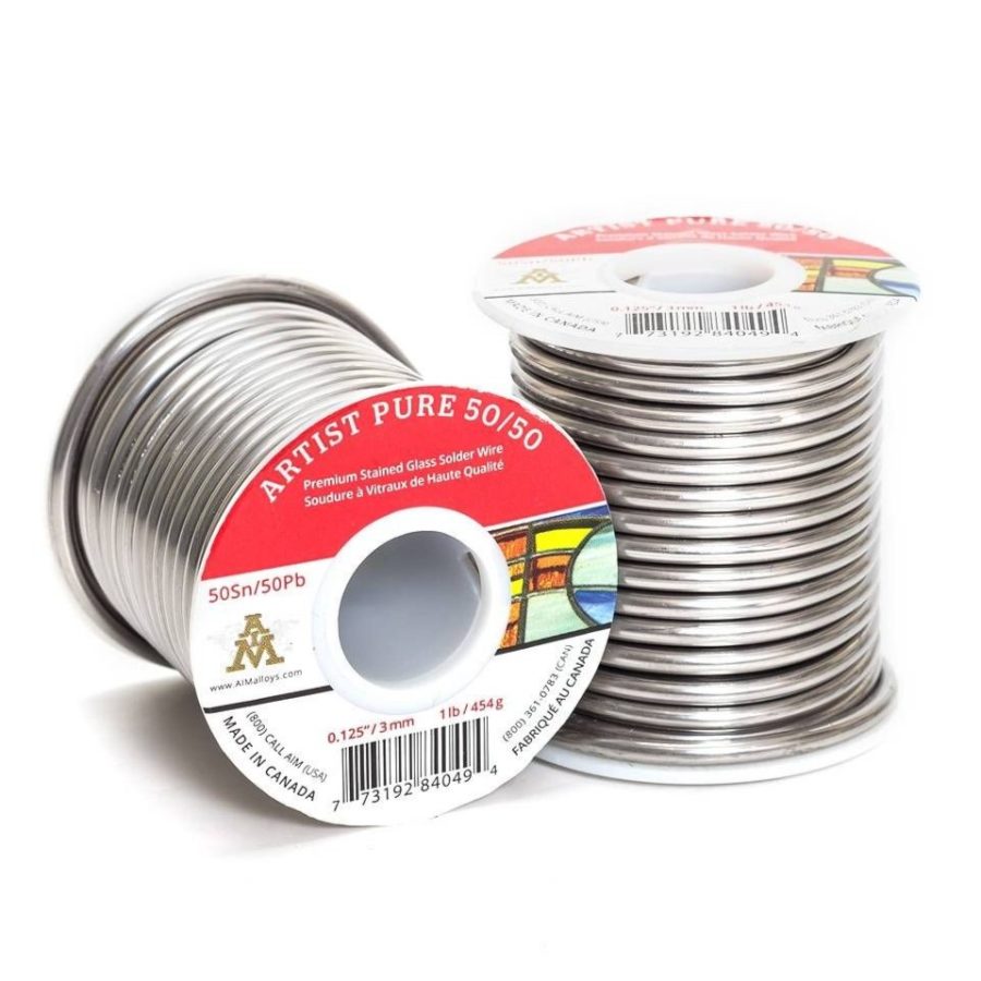 ARTIST PURE 50/50 3.2MM SOLID SOLDER WIRE 454G - Solder Connection